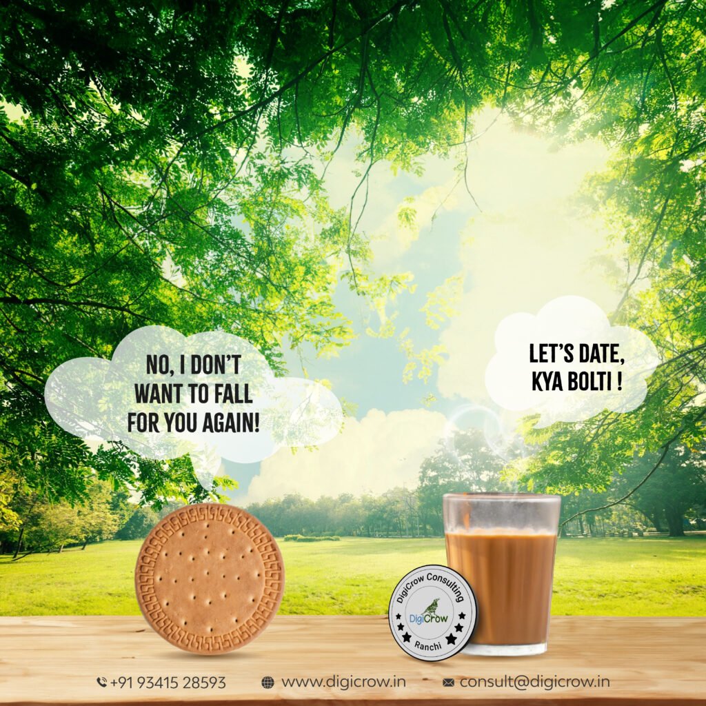 digital marketing with tea, biscuit and love strategy